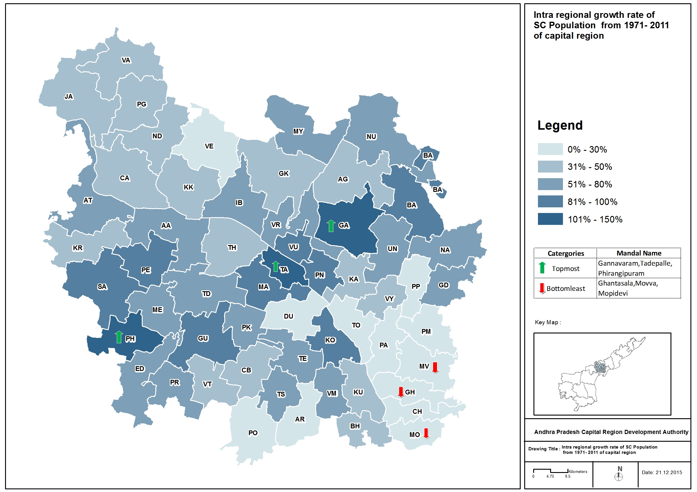 Metropolitan Region Statistics
